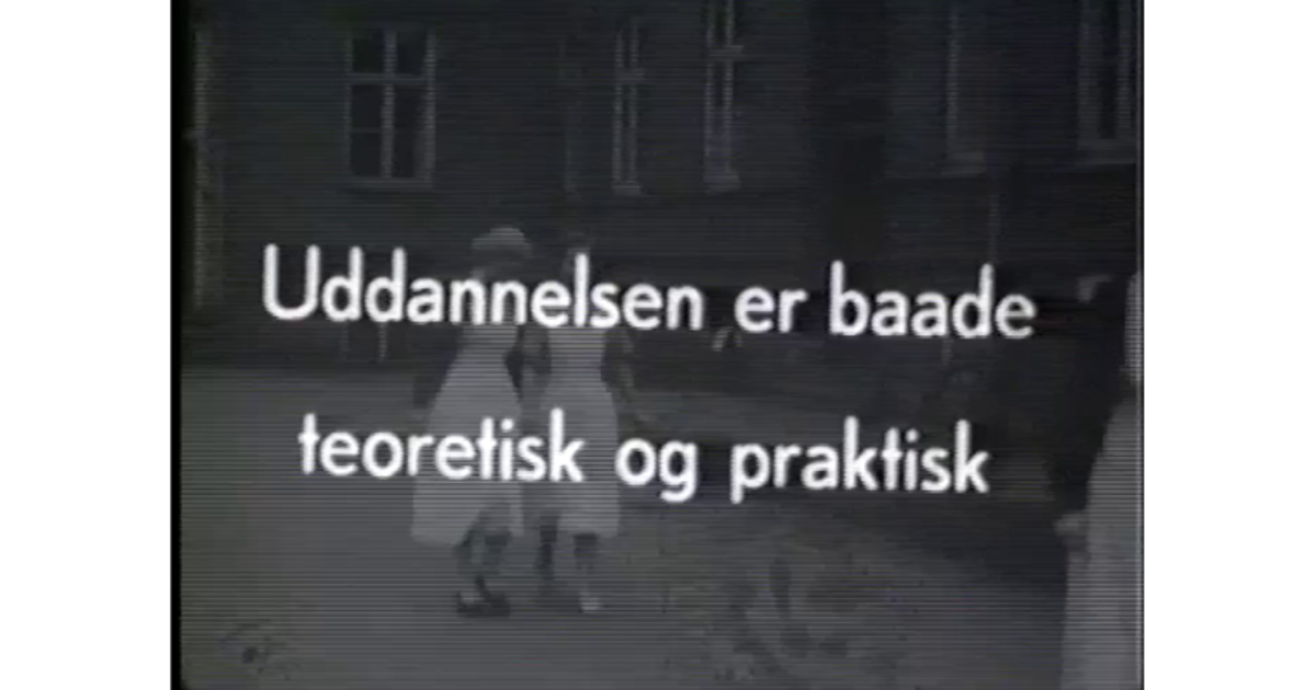 Sygeplejersker på skolebænken 1948